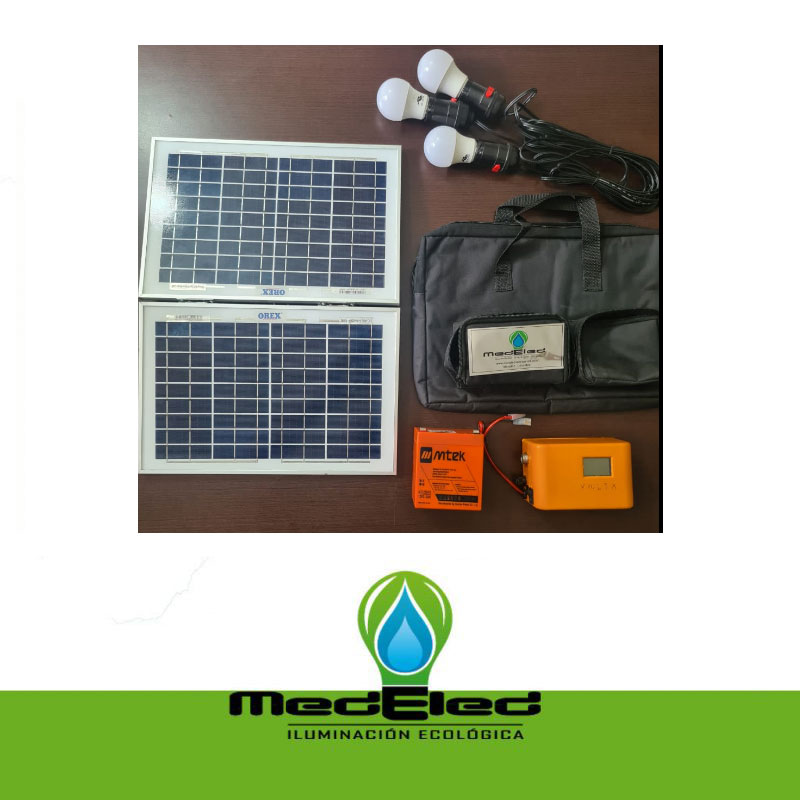 Kit Solar – Medeled Iluminación – Paneles solares – Lamparas solares ...